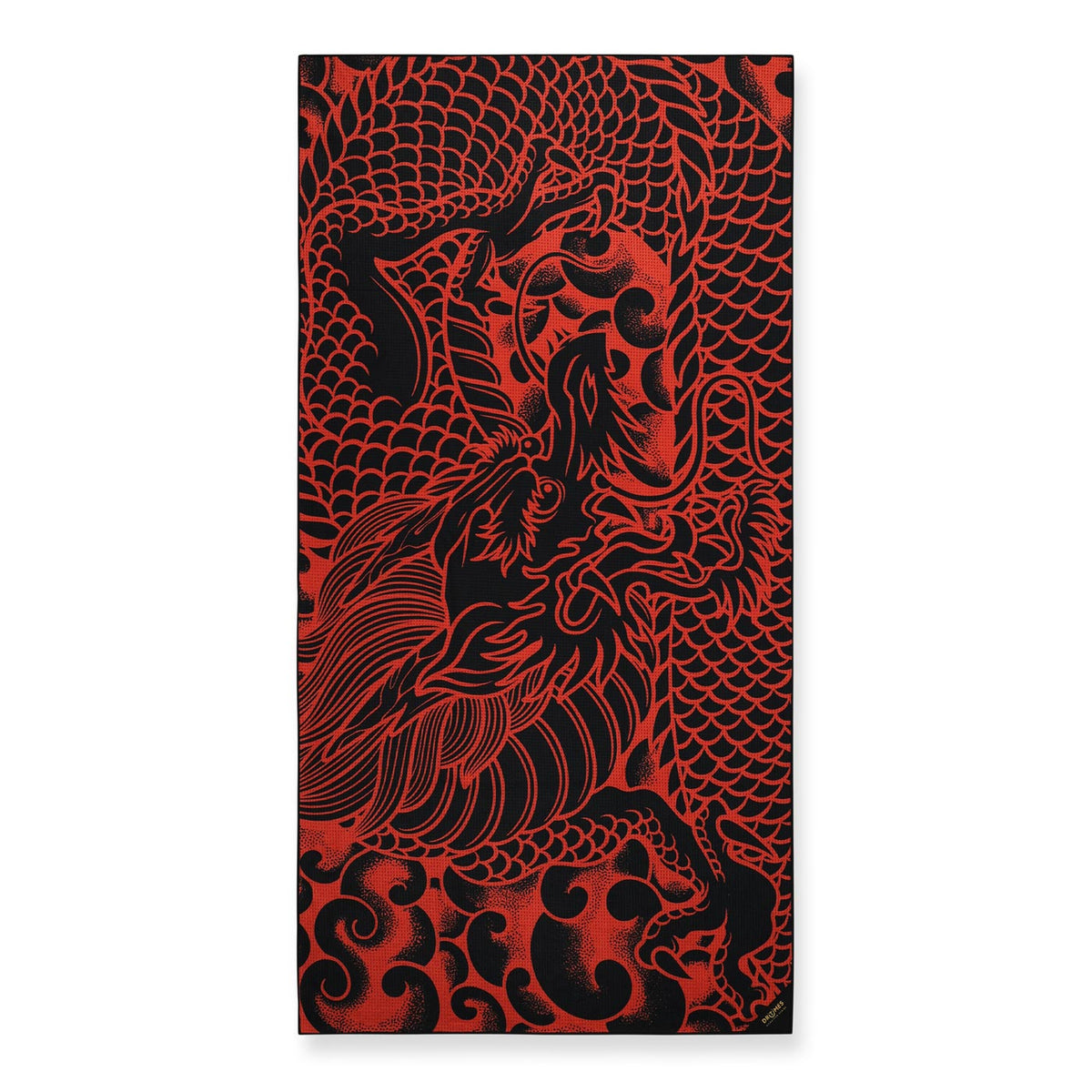DT25 | Dritimes x Jazzy Parr 'Red Dragon' Beach Towel – DRITIMES